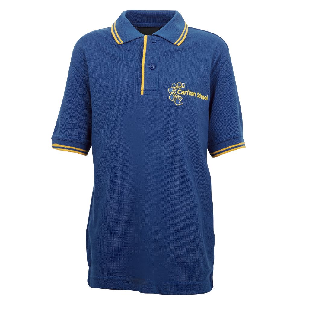 Schooltex Carlton School Polo Royal/Gold | The Warehouse