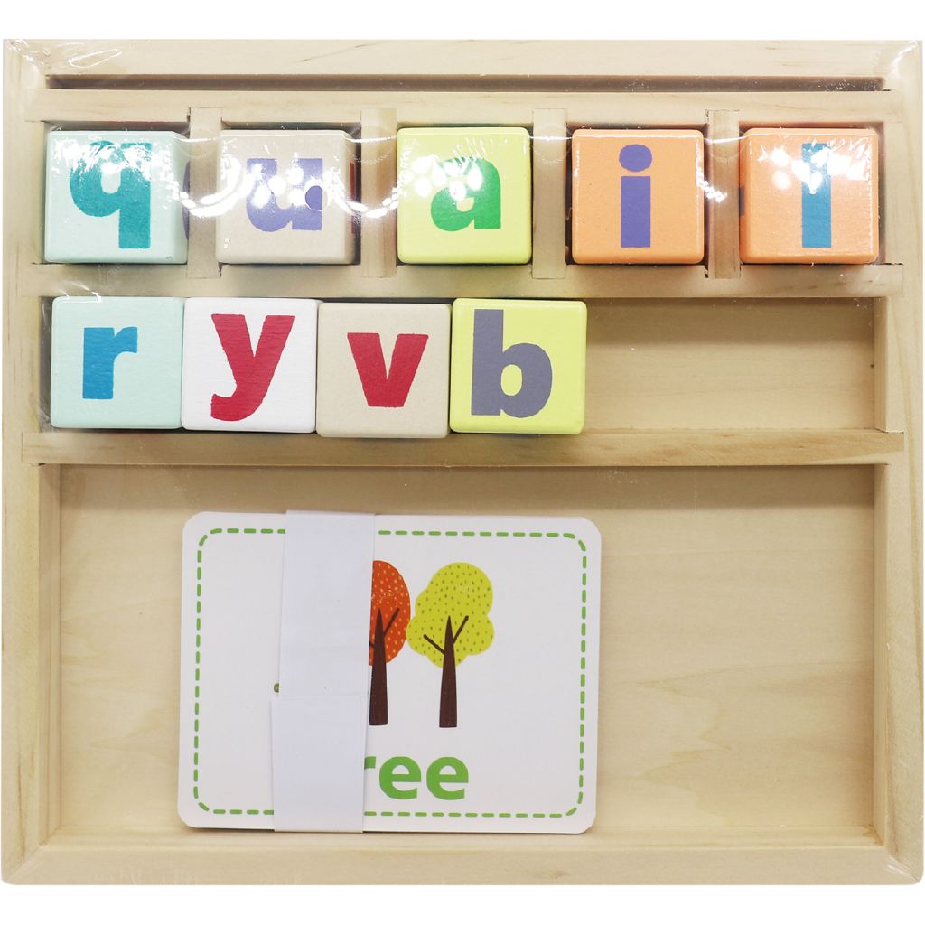 Play Studio Wooden Match & Spell Learning Board | The Warehouse
