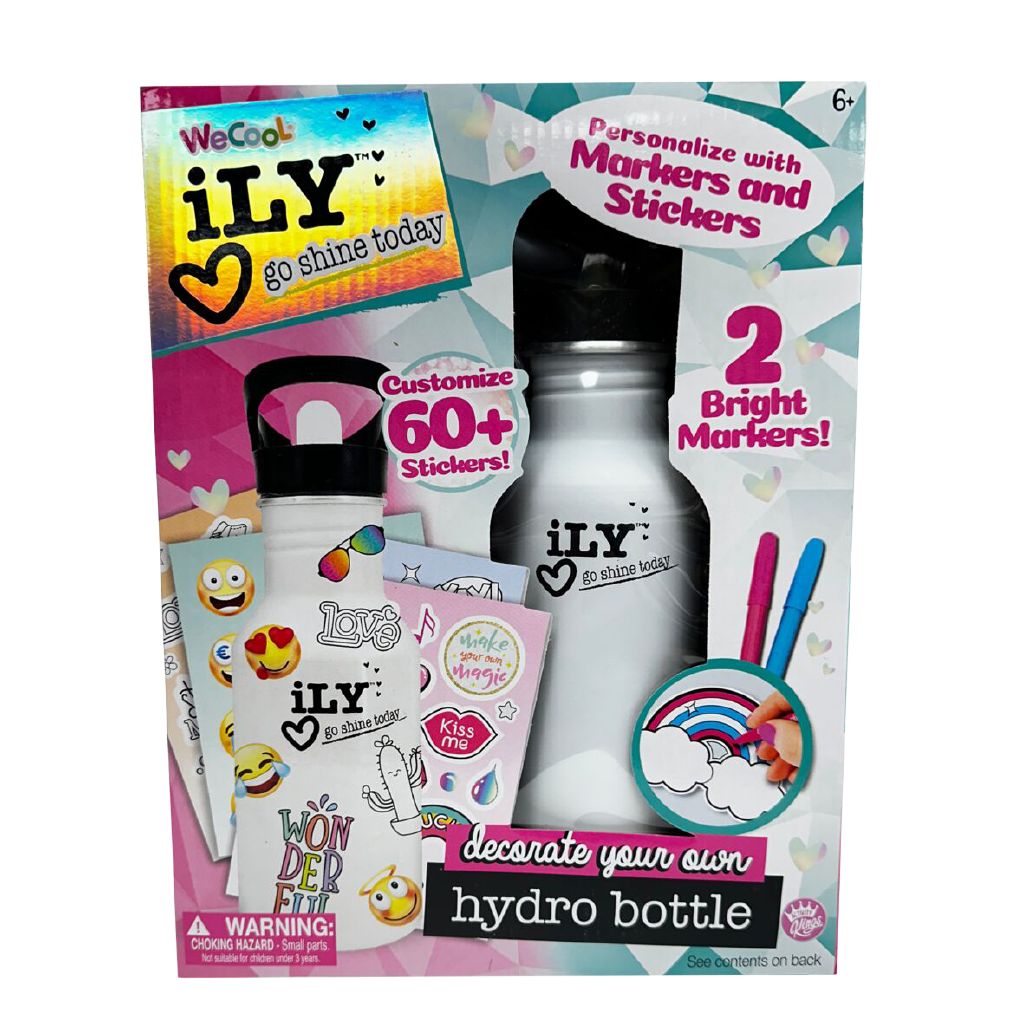 iLY DIY Hydro Water Bottle | The Warehouse