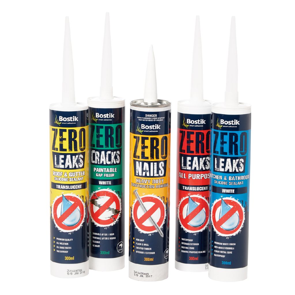 Bostik Zero Nails Heavy Duty Construction Adhesive Cartridge 300ml ...