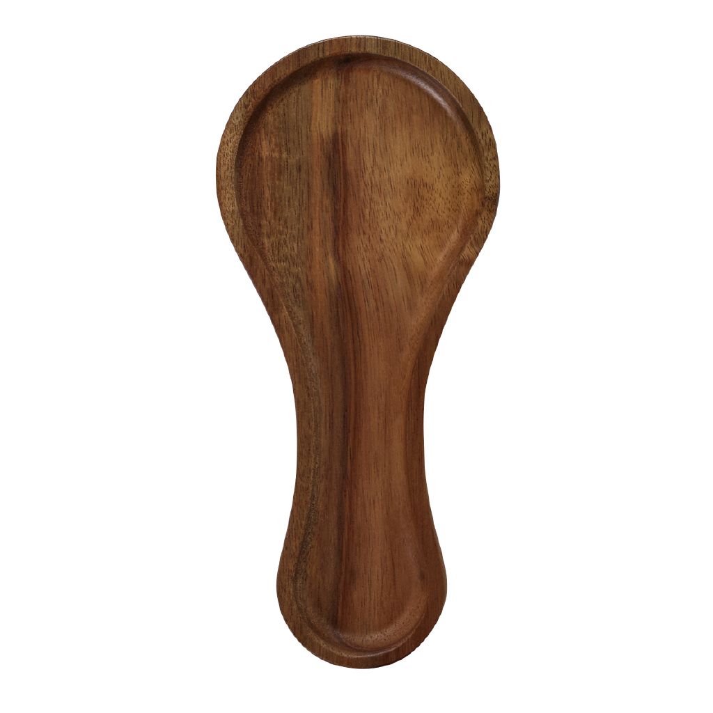 Living & Co Acacia Wood Spoon Rest Natural Natural | The Warehouse