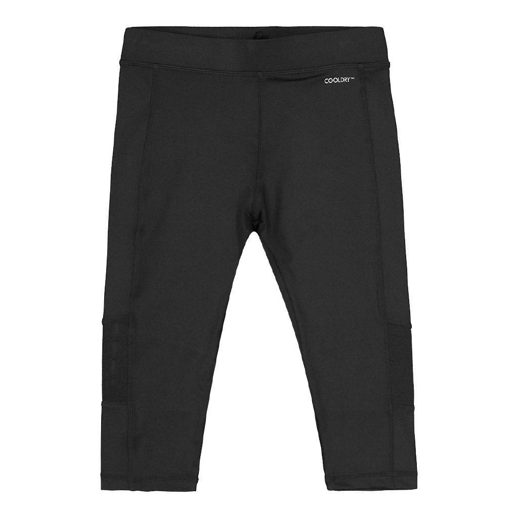 Active Intent Girls' Reflect Compression Capris Black | The Warehouse