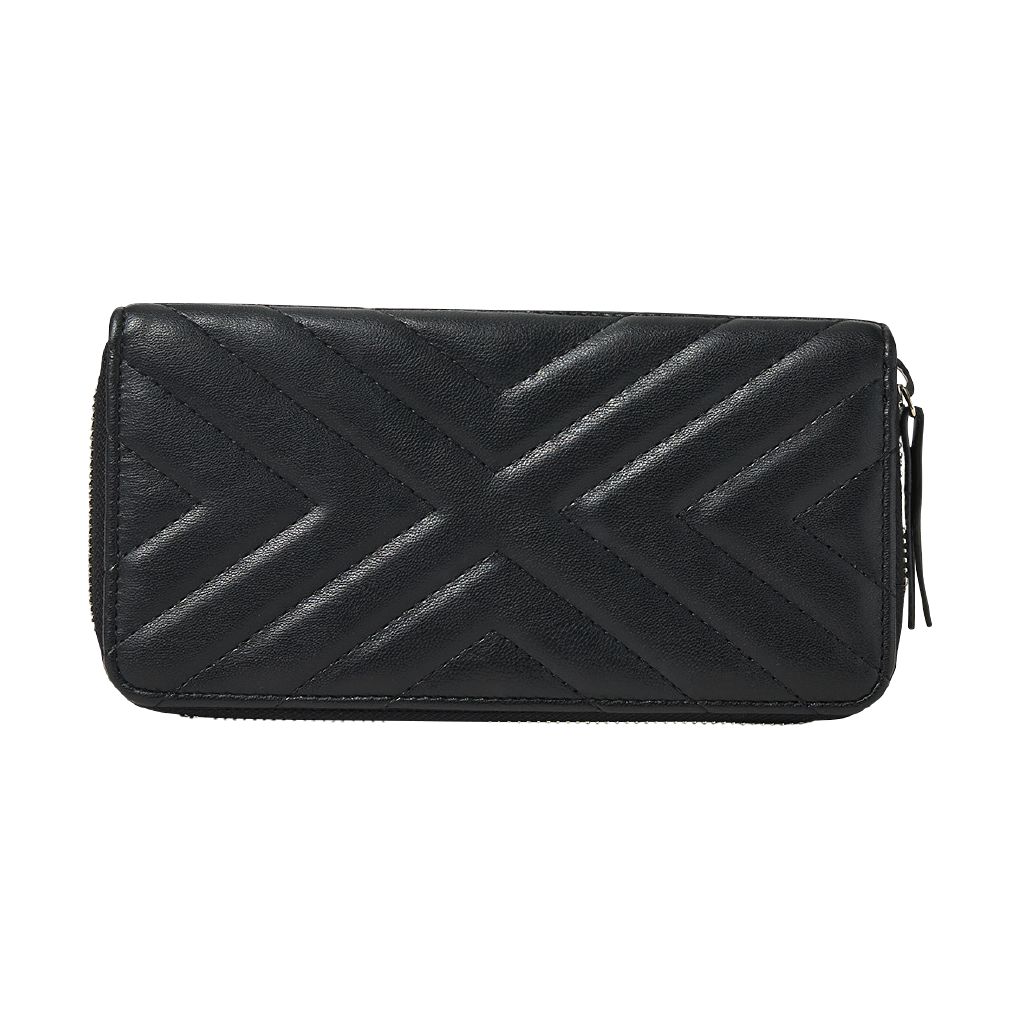 H&H Quilted Purse Black | The Warehouse