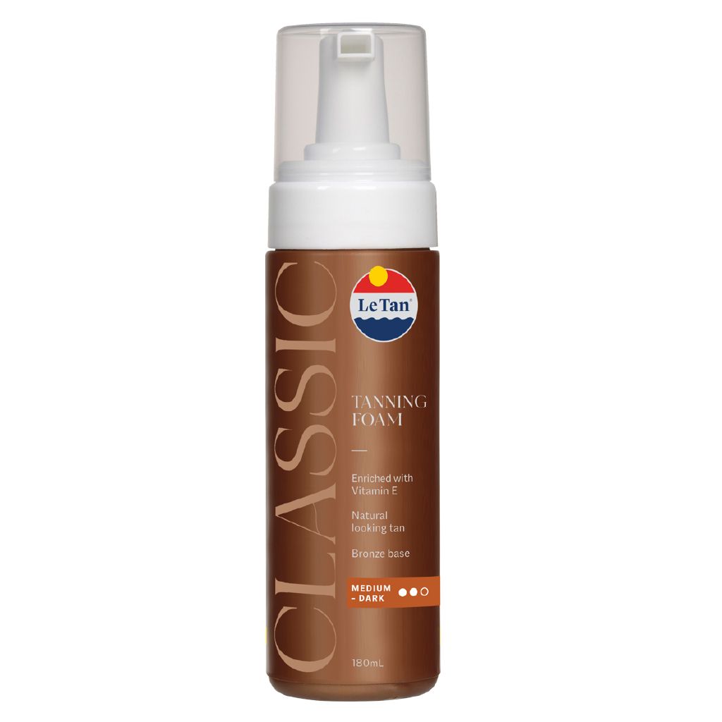 Le Tan Classic Tan Self Tanning Foam Medium/ Dark | The Warehouse
