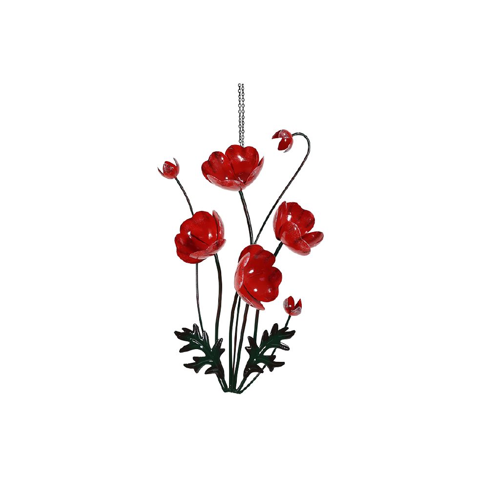 Kiwi Garden Metal Flower Decor Wall Art 60cm | The Warehouse