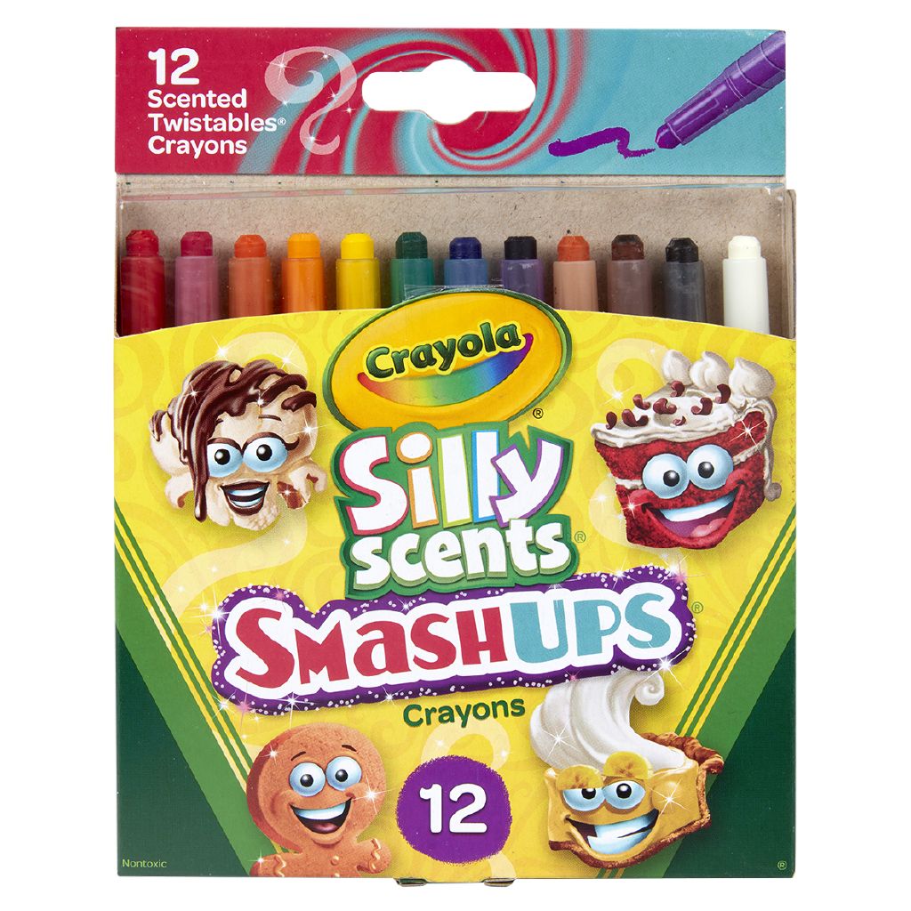 Crayola Smash Ups Mini Twistables Crayons 12 Pack | The Warehouse