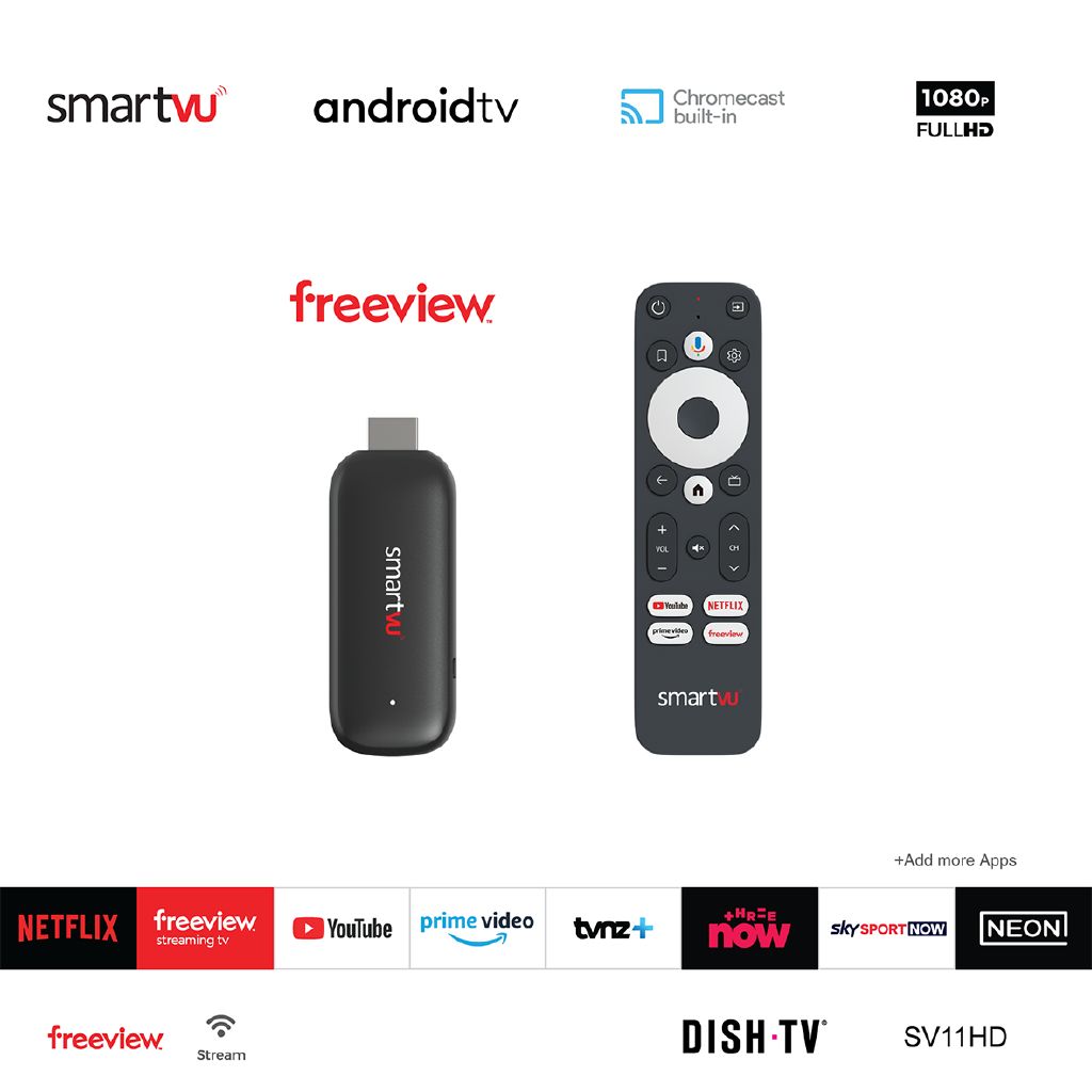 DishTV SmartVU SV11HD Android TV Dongle | The Warehouse