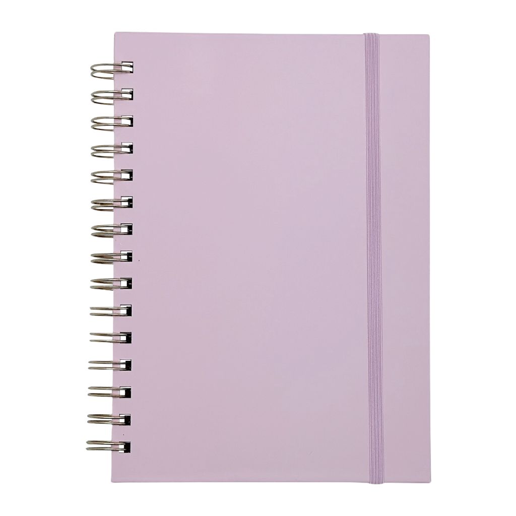 Uniti Floral Spiral Notebook A5 Pink A5 Pink | The Warehouse