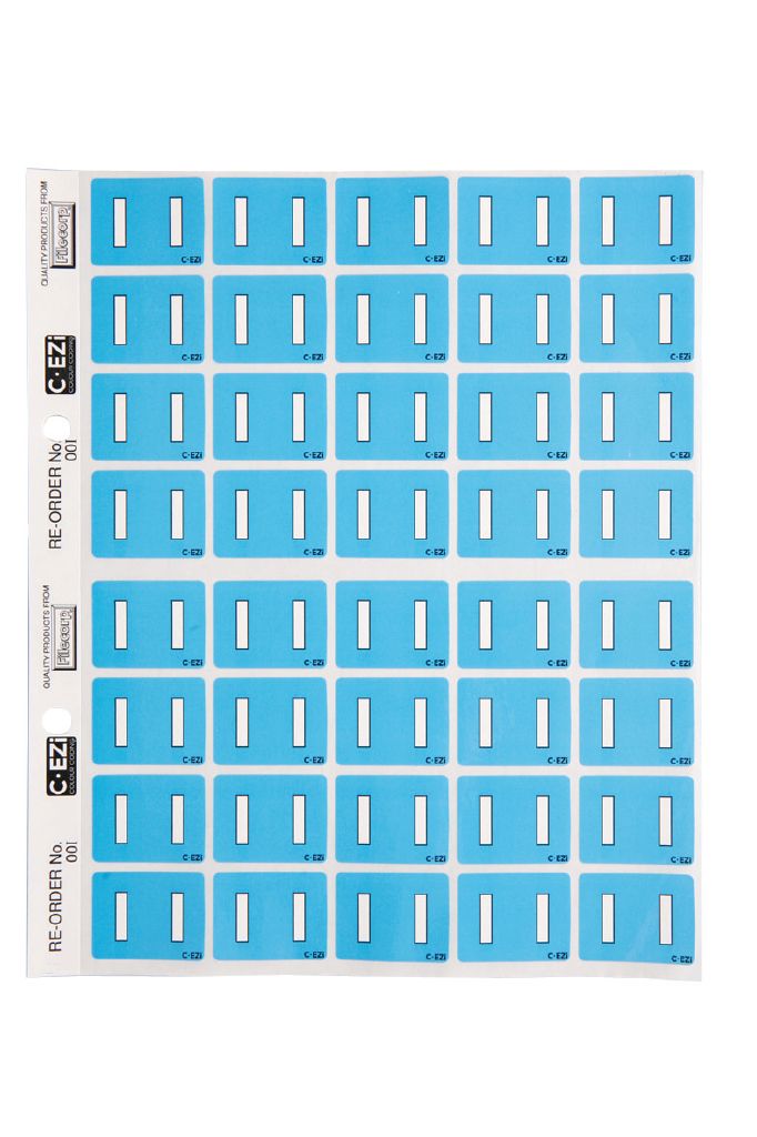 Filecorp Coloured Labels I Blue Mid Blue Mid | The Warehouse