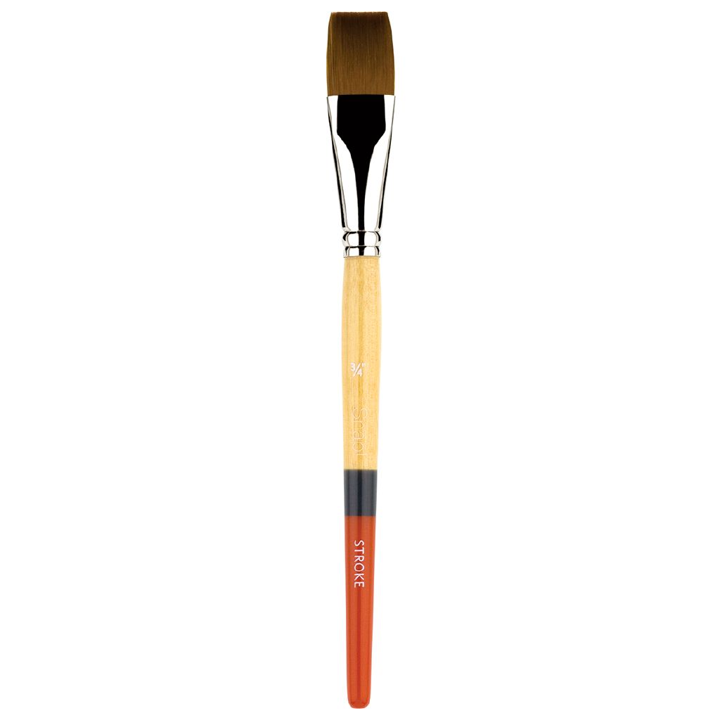 Princeton Snap Brush Short Handle Taklon Stroke 3/4 Gold Gold | The ...