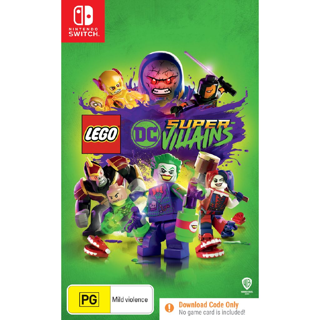 Nintendo Switch Lego DC Super-Villains CIB | The Warehouse