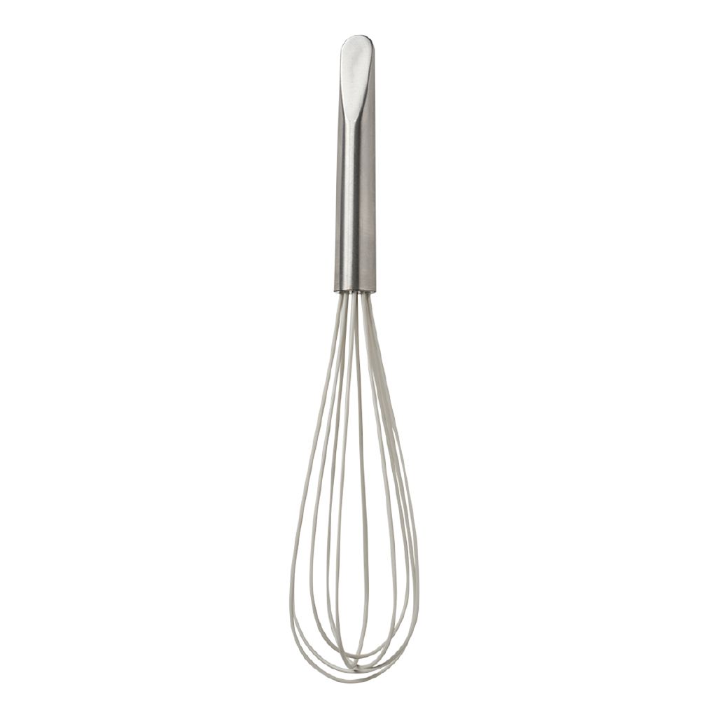 Living & Co Stainless Steel & Silicone Whisk Grey Grey | The Warehouse