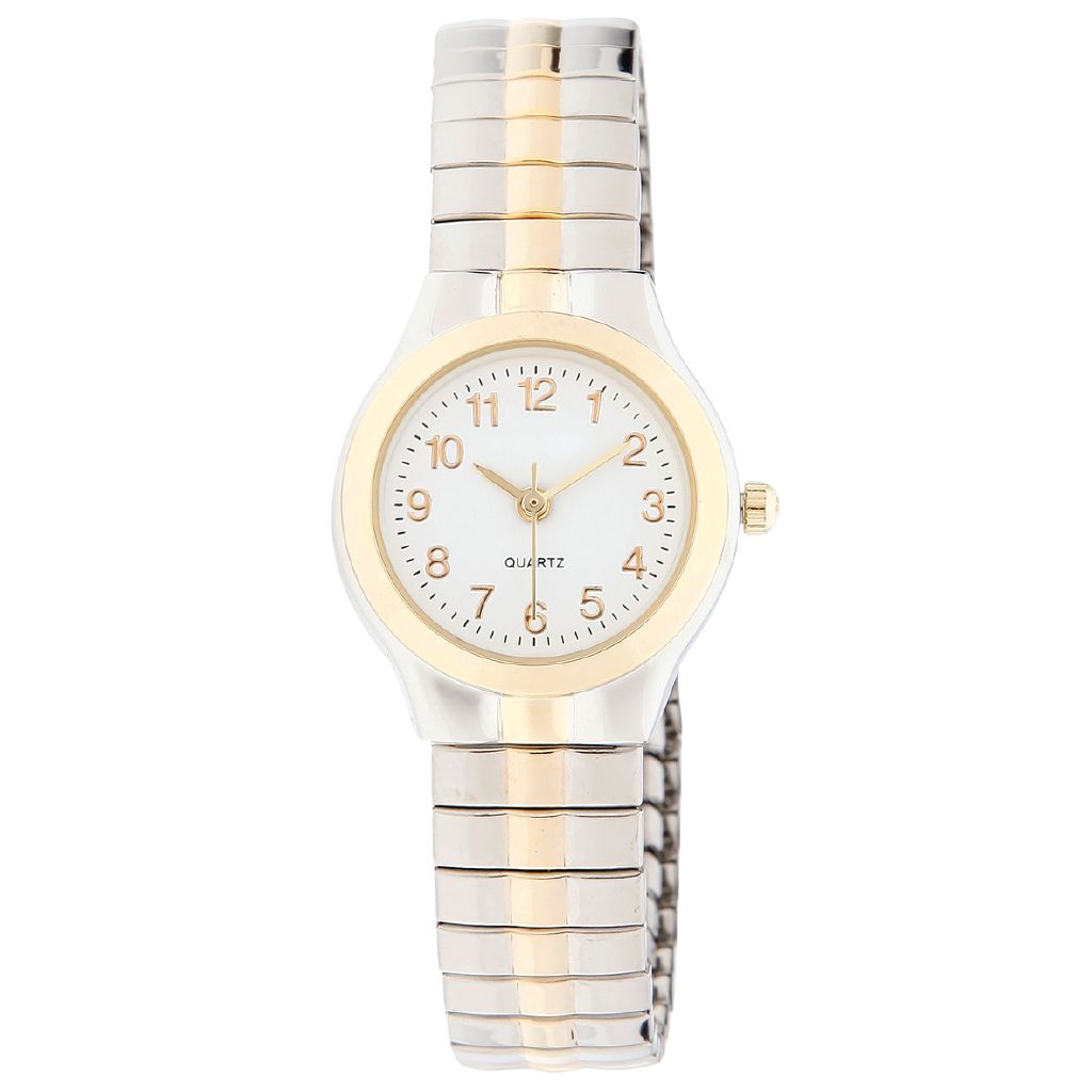Eternity Women Classic Analogue Watch Gold Silver Silver | The Warehouse