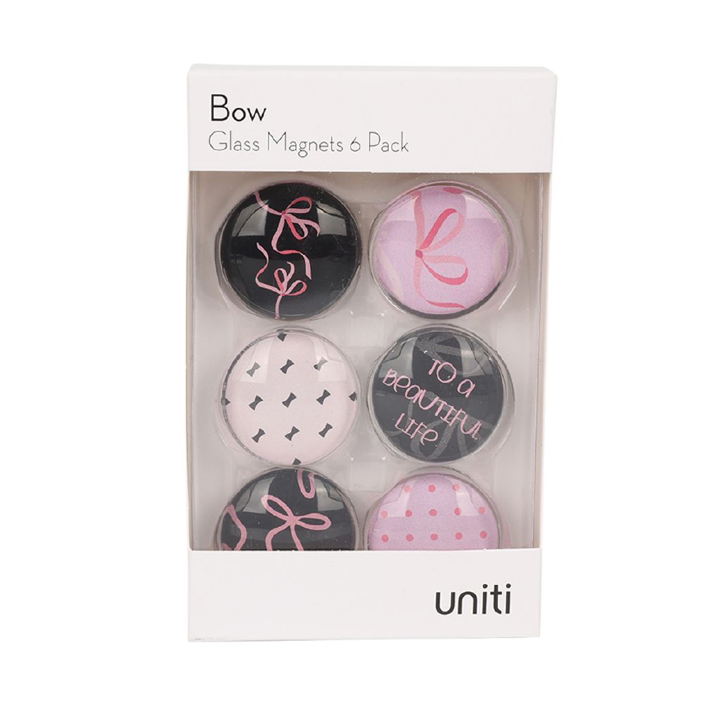 Uniti Bow Glass Magnets | The Warehouse