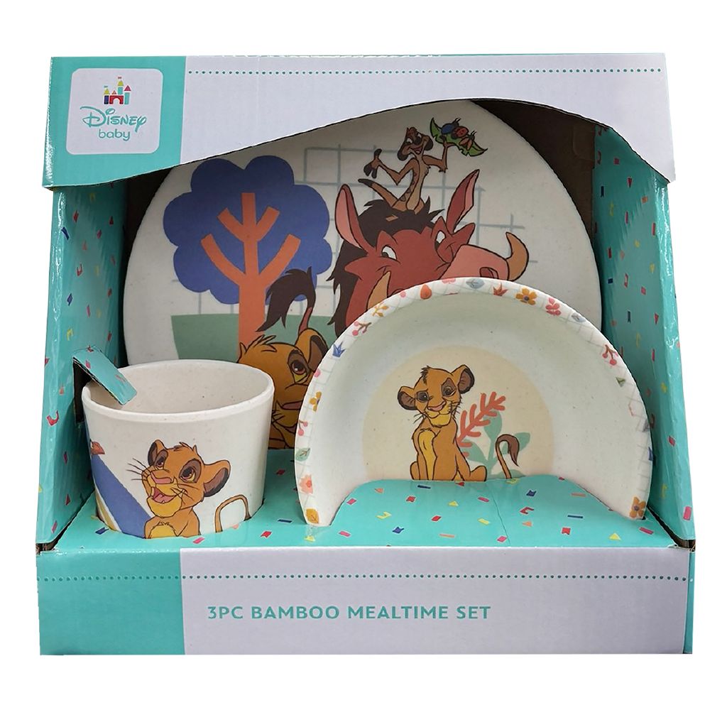 Disney Bamboo Mealtime 3 Piece Set | The Warehouse