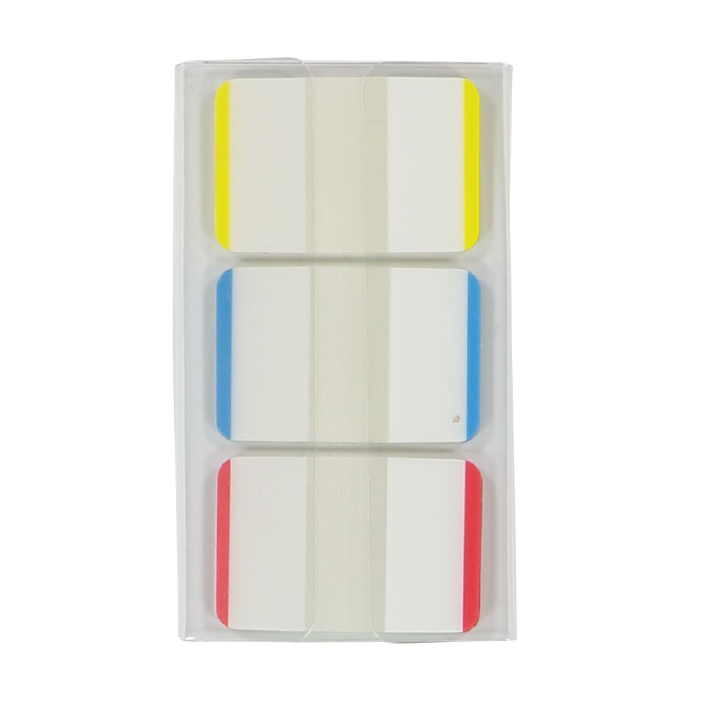 WS Coloured Sticky Tabs 25mm x 38mm 22 Sheet 3 Pack Assorted Assorted ...