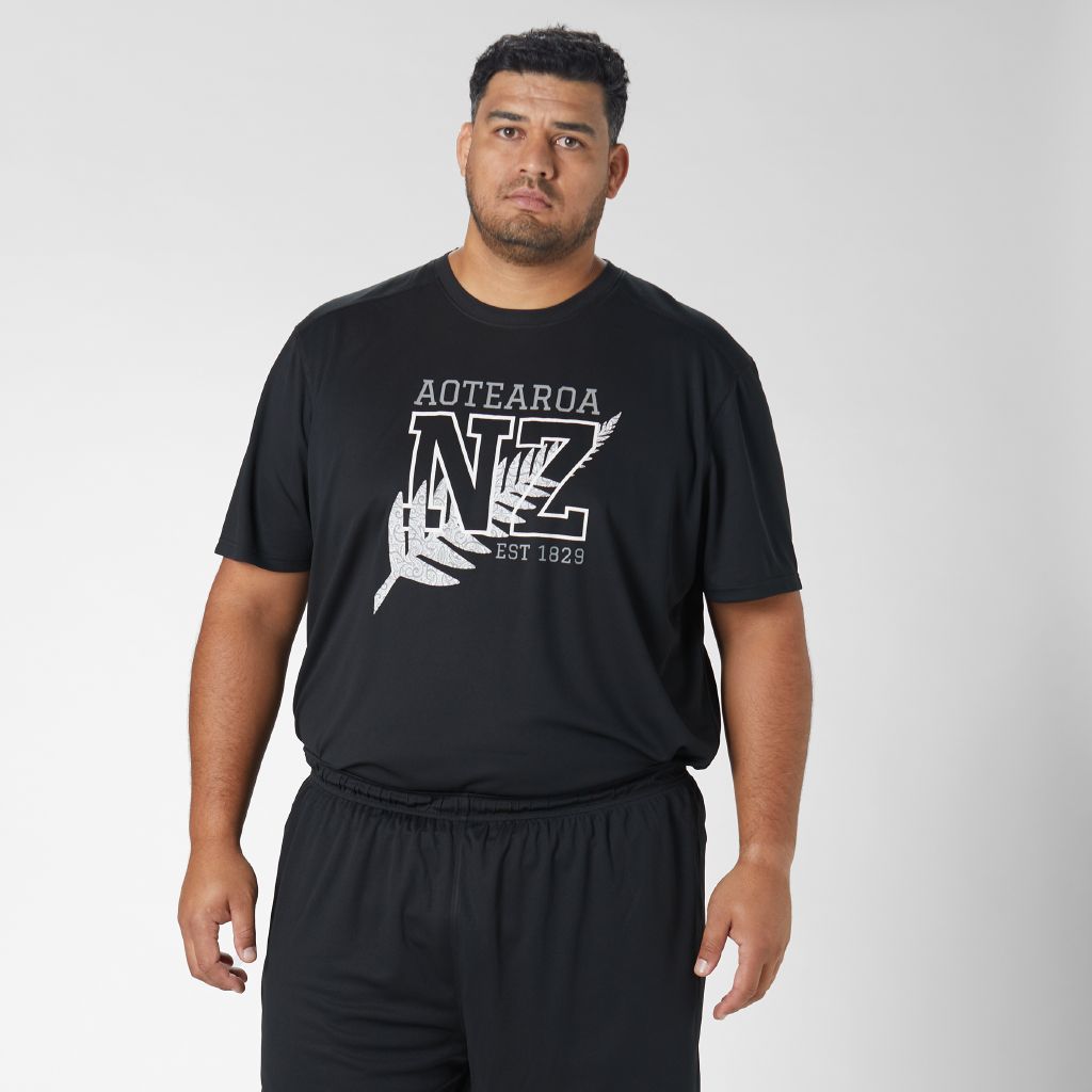 Active Intent Men's Eyelet Shorts Black | The Warehouse