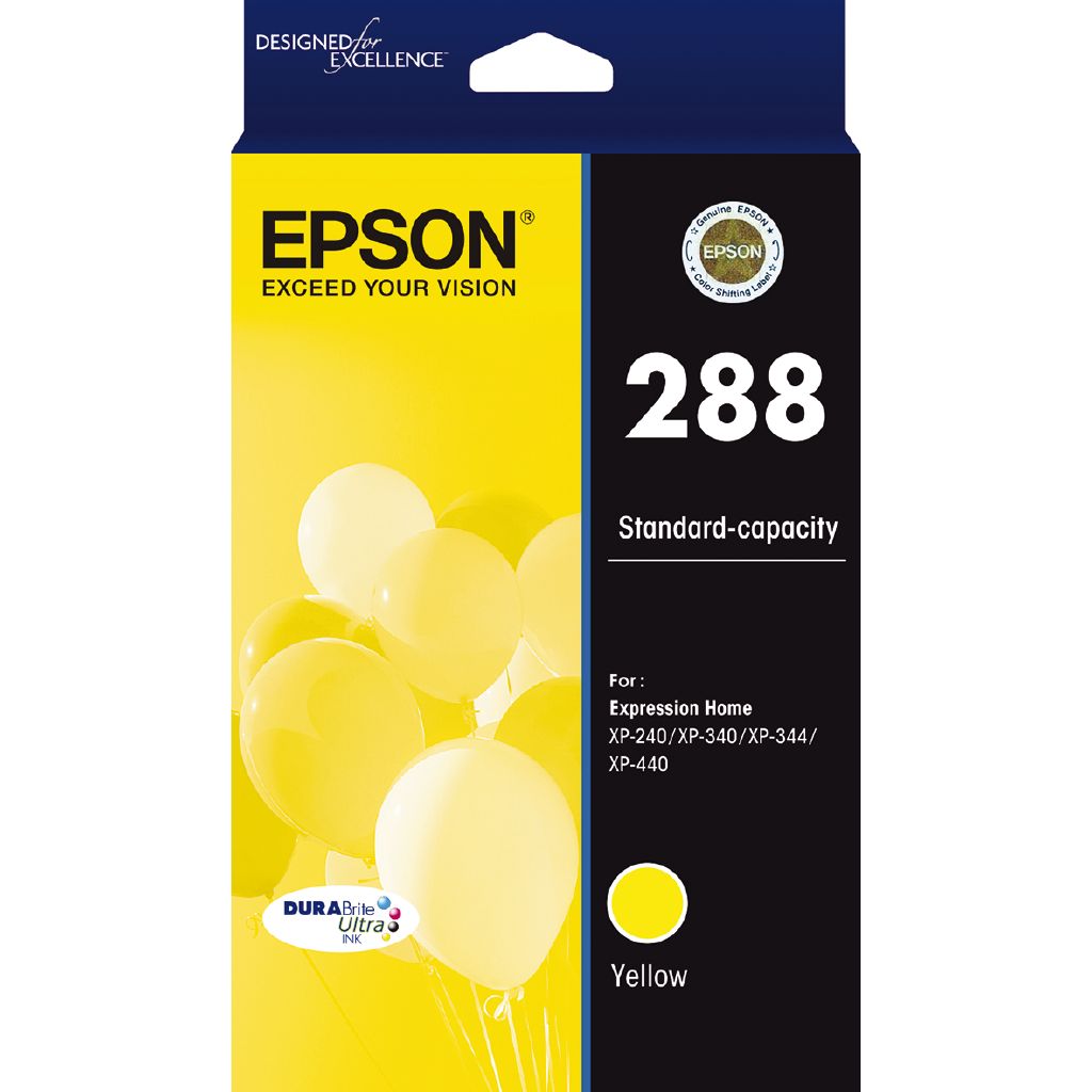 Epson 288 DURAbrite Ink Yellow (165 pages) Yellow Mid | The Warehouse