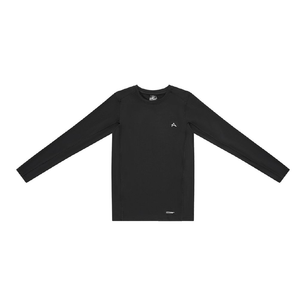 Active Intent Compress Boys Top Black | The Warehouse