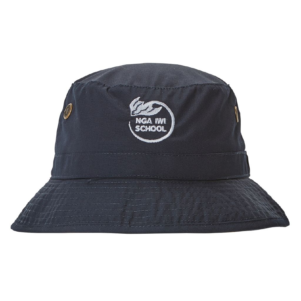 Schooltex Nga Iwi Bucket Hat with Embroidery Navy | The Warehouse