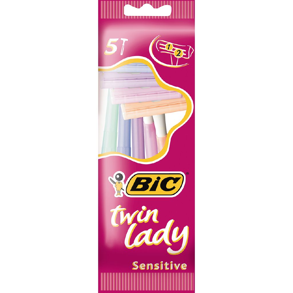 Bic Twin Lady Disposable Razor 5 Pack | The Warehouse