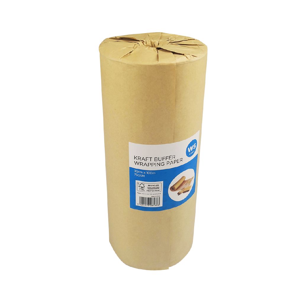 WS Kraft honey comb paper packing 30cm x 100m | The Warehouse