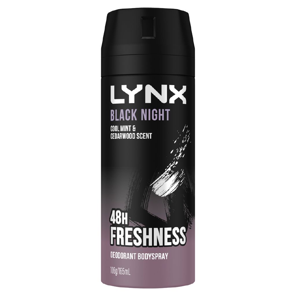 Lynx Night Body Spray 165ml | The Warehouse