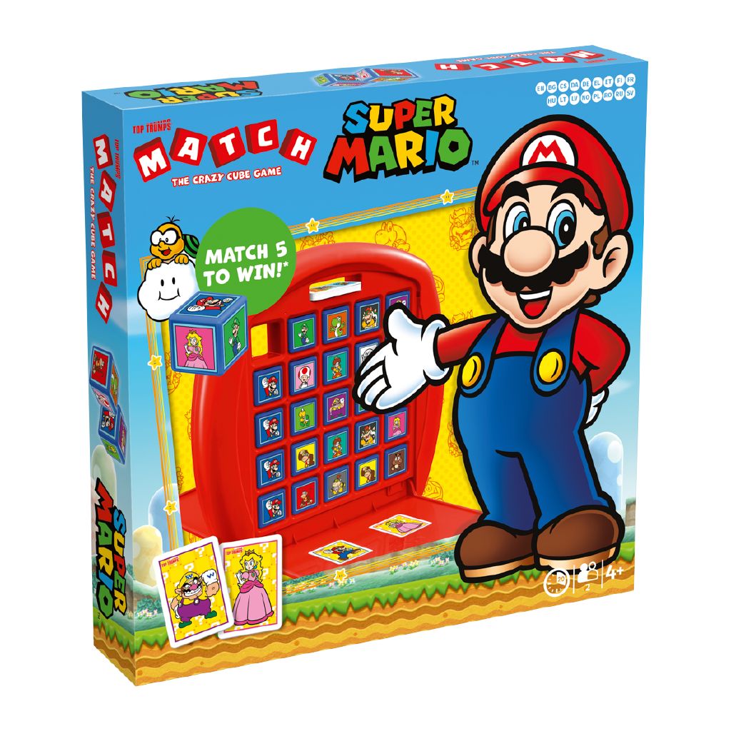 Top Trumps Top Trumps Super Mario Match Game | The Warehouse