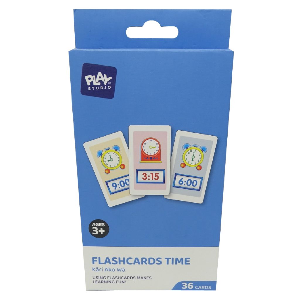 Play Studio Flashcards Time | The Warehouse