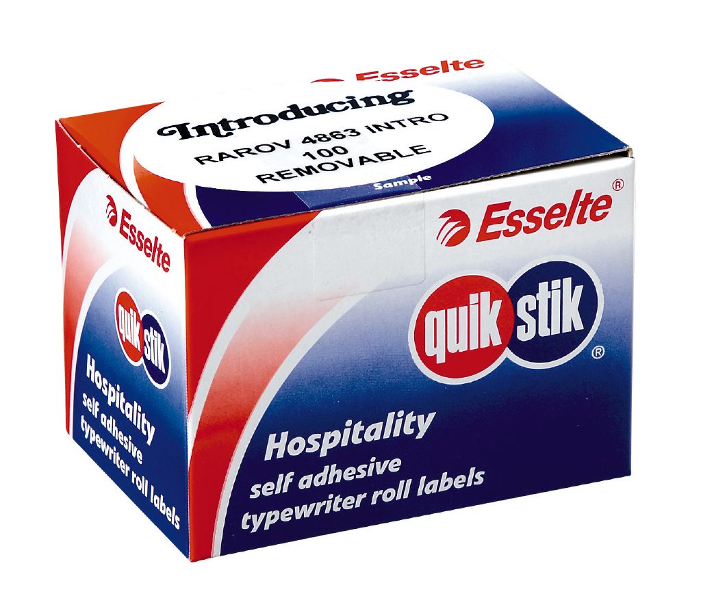 Quik Stik Labels Oval Introducing 100 Pack White | The Warehouse