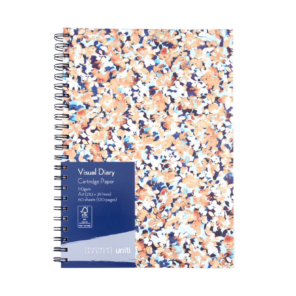Uniti Visual Diary Foil A4 | The Warehouse