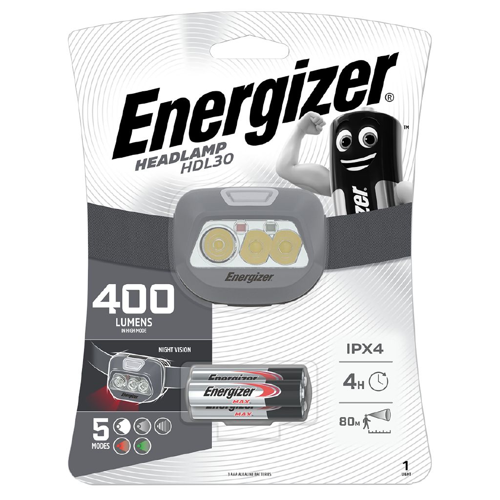 Energizer Headlight HDL30 400 Lumen | The Warehouse