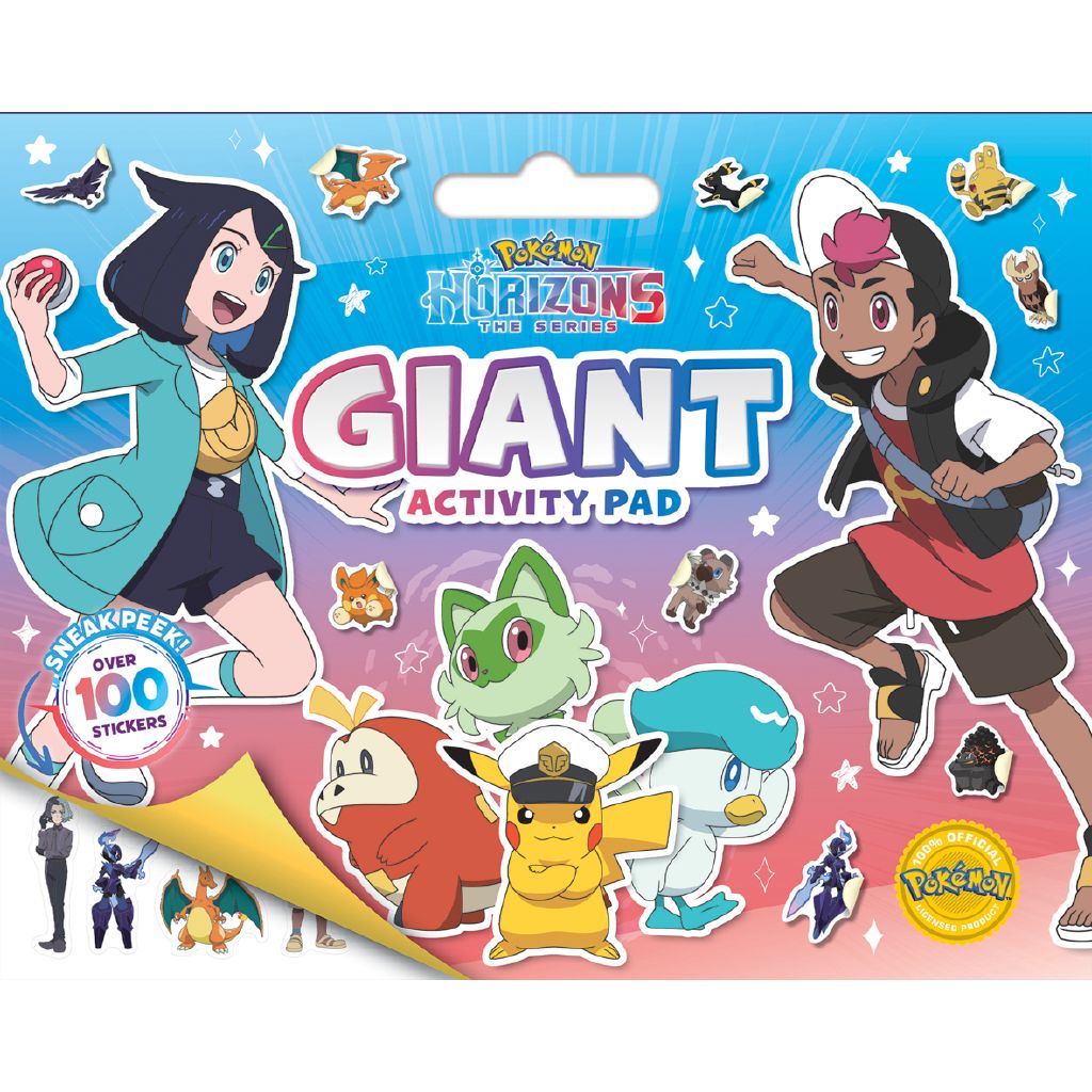 Pokemon Horizons: Giant Activity Pad | The Warehouse