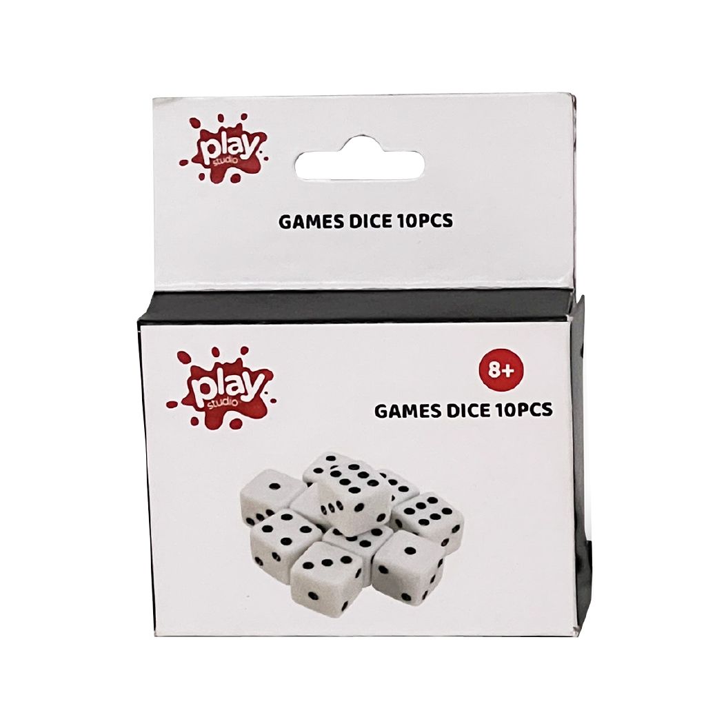 Play Studio Games Dice 10 Piece | The Warehouse