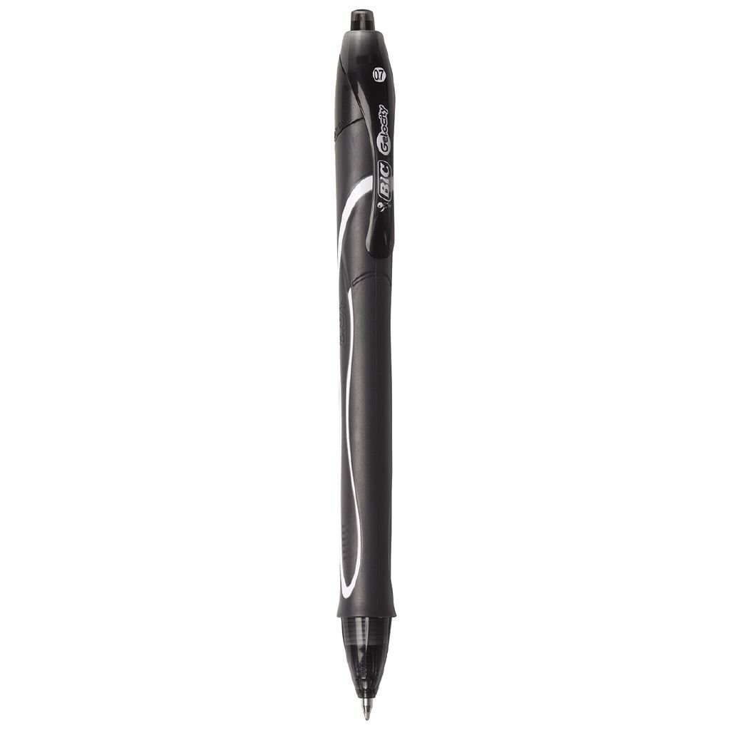 Bic Gelocity Quick Dry Ballpoint Black Black Black | The Warehouse