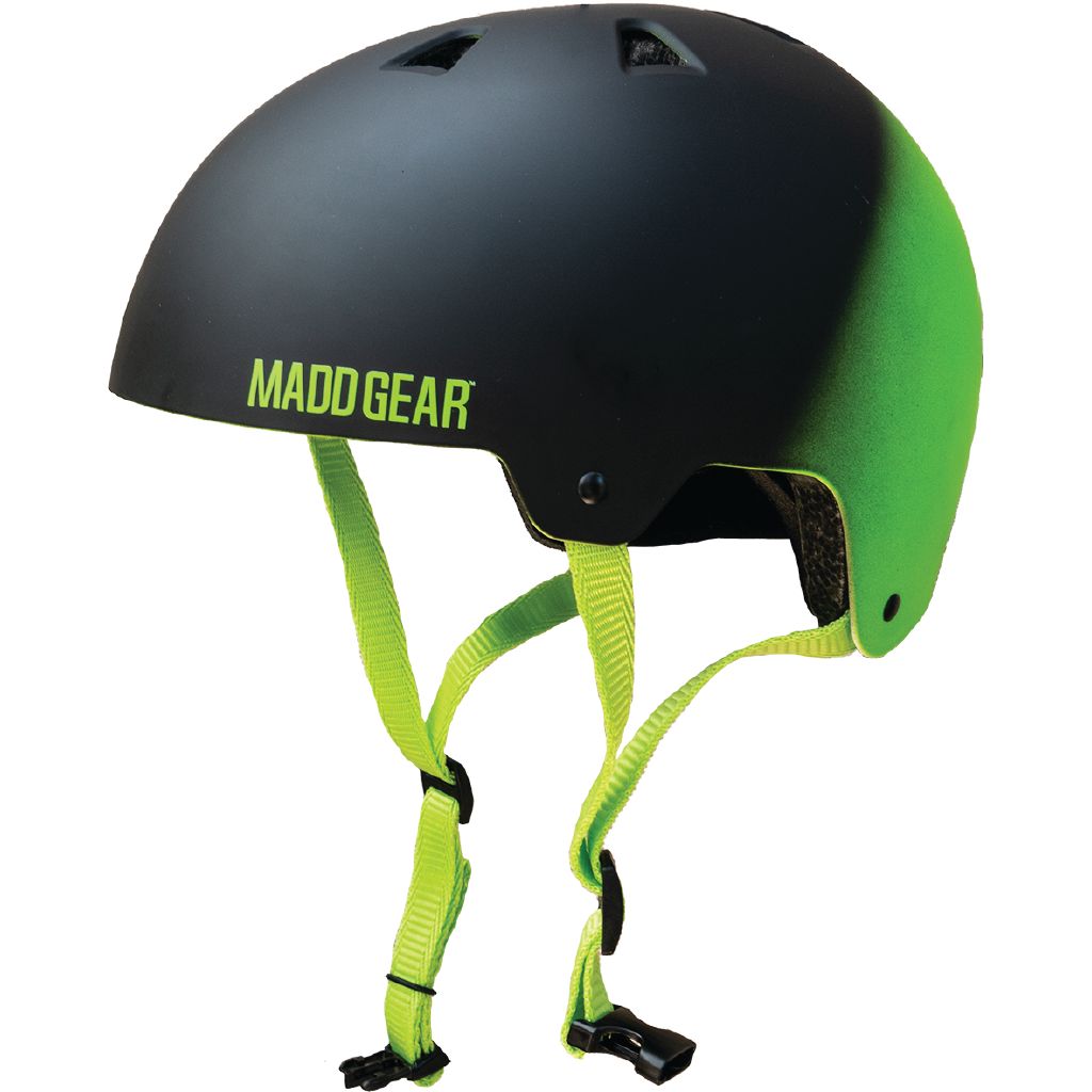 MADD Dial Fit System Helmet Size 56-59cm Green/Black | The Warehouse