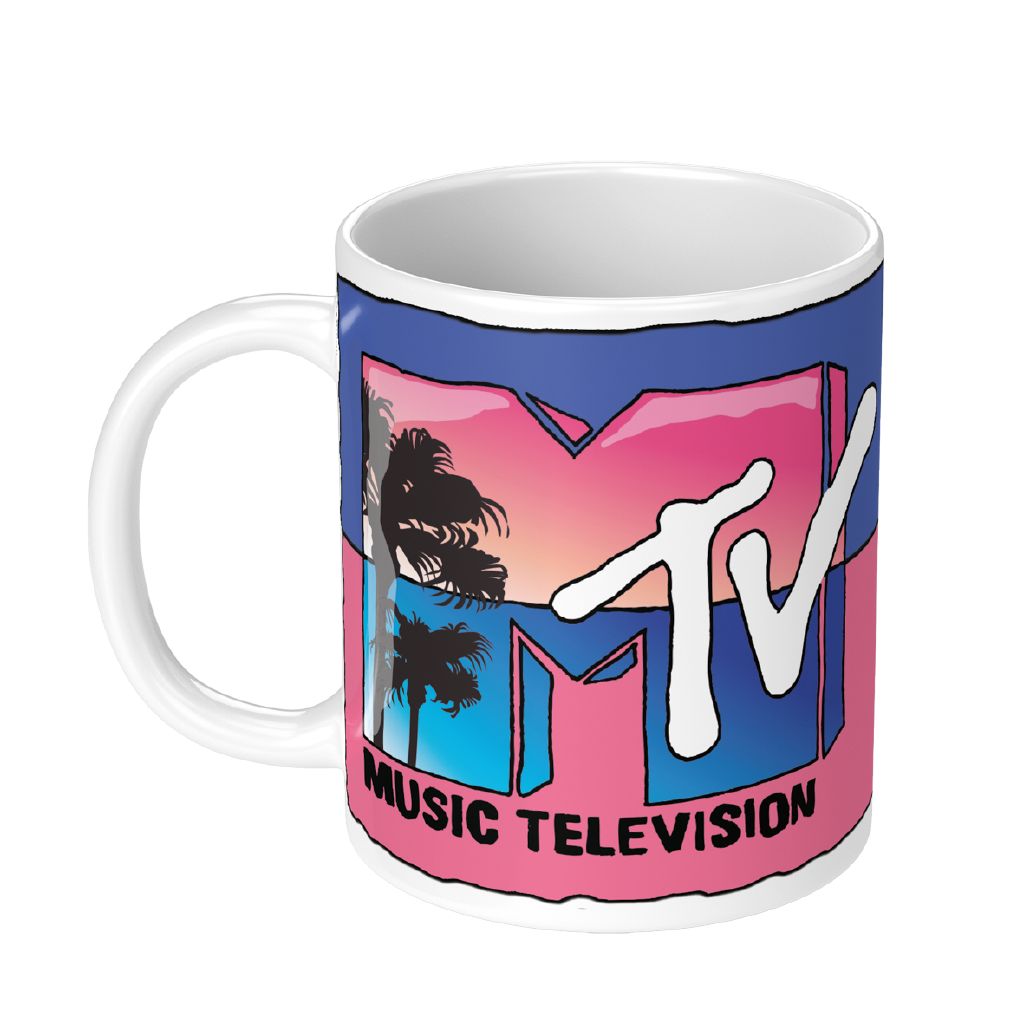 Impact Merch MTV Sunset Logo Mug | The Warehouse