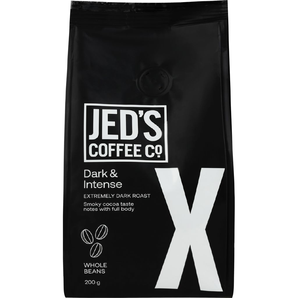 Jed's Blend Xtreme Coffee Whole Beans 200g | The Warehouse