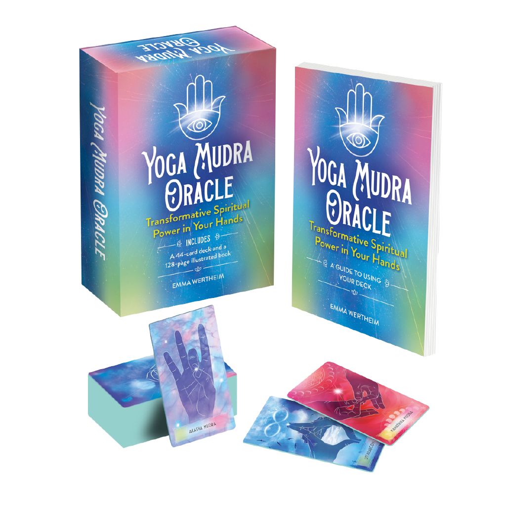 Yoga Mudra Oracle Book & Card Deck by Emma Wertheim & Stephen Denham ...