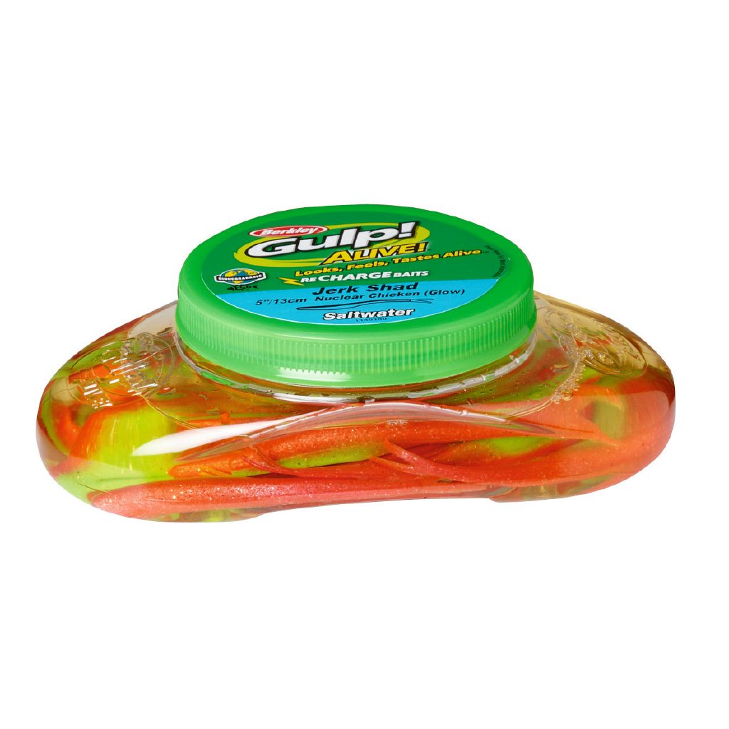 Berkley Gulp! Soft Bait Tub Nuclear Chicken 5 Inch | The Warehouse