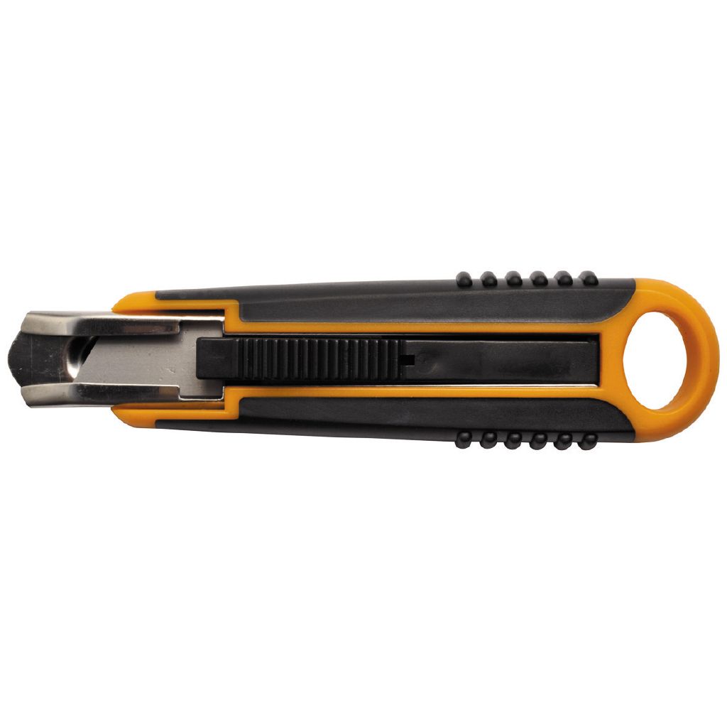Fiskars Safety Cutter 18mm Black Black | The Warehouse