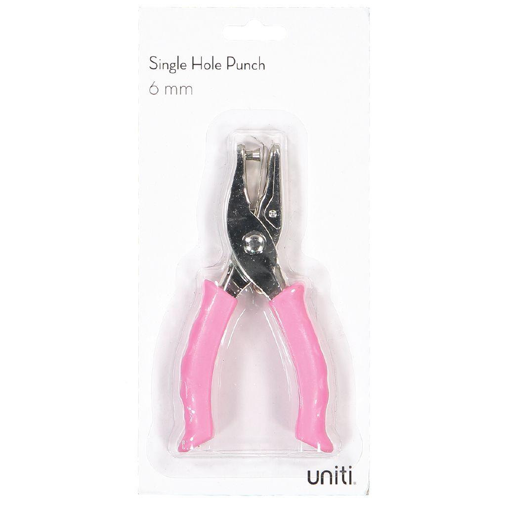 Uniti Single Hole Handheld Punch 6mm | The Warehouse