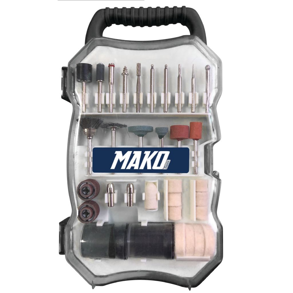 Mako Rotary Tool Accessory Set 71 Piece | The Warehouse