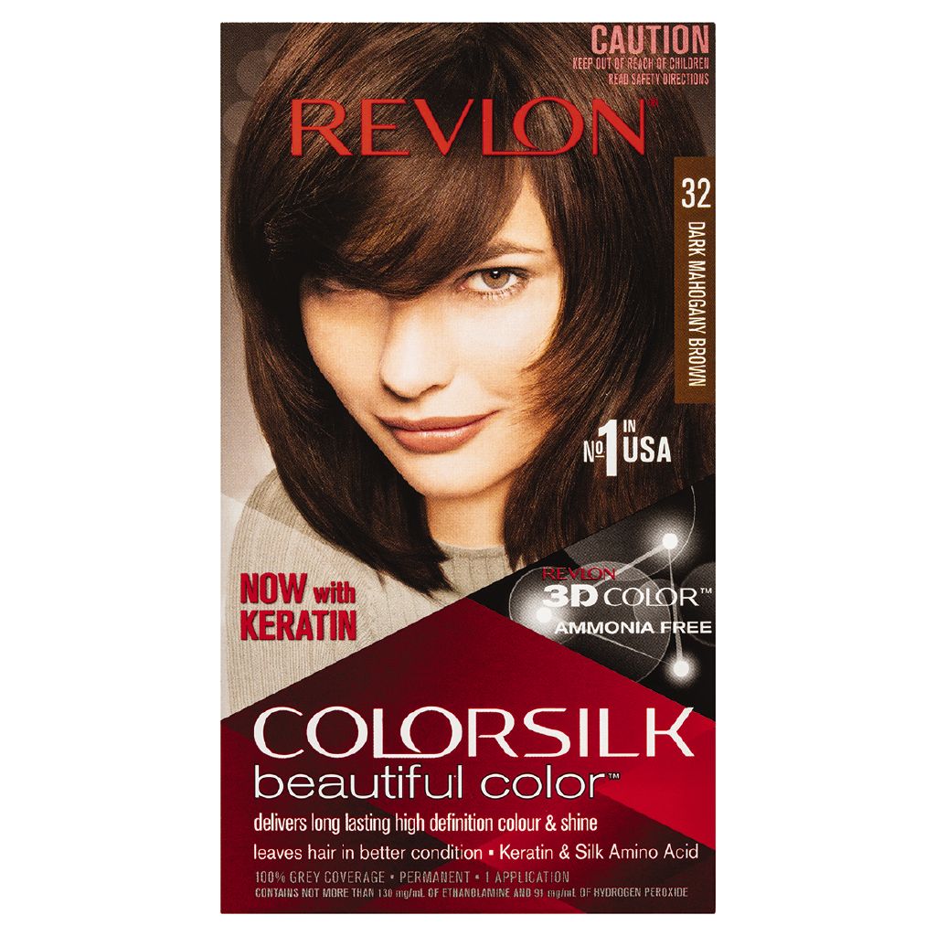 Revlon Colorsilk 32 Mahogany Brown | The Warehouse