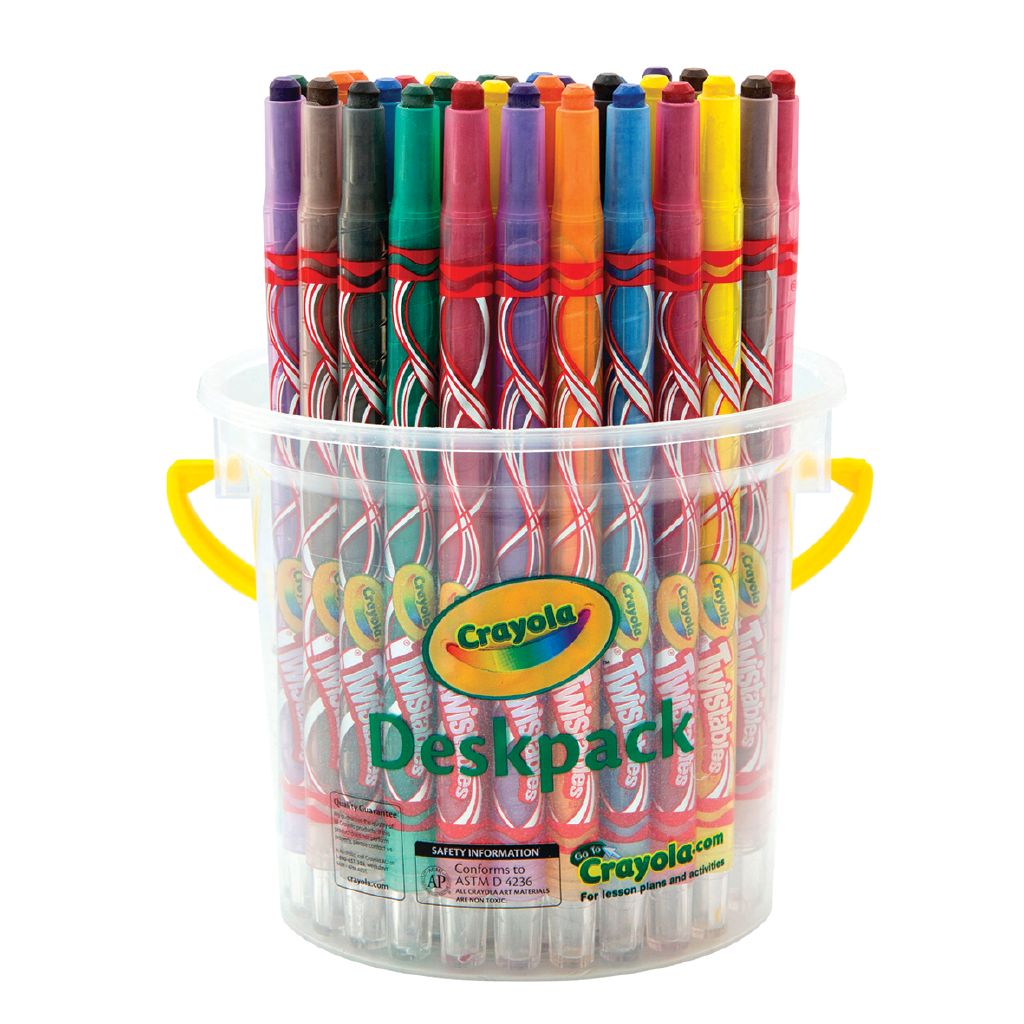 Crayola Twistable Crayons Deskpack 32 Pack Assorted Assorted | The ...