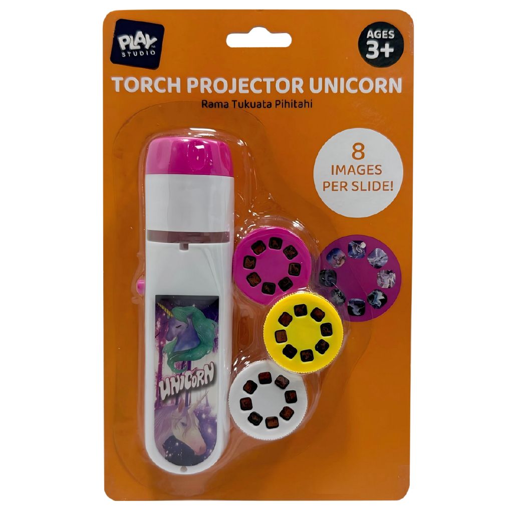 Play Studio Torch Projector Unicorn | The Warehouse