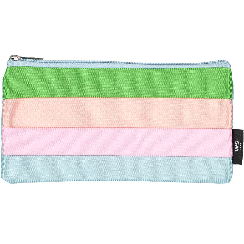 Stripe Small Pencil Case | The Warehouse