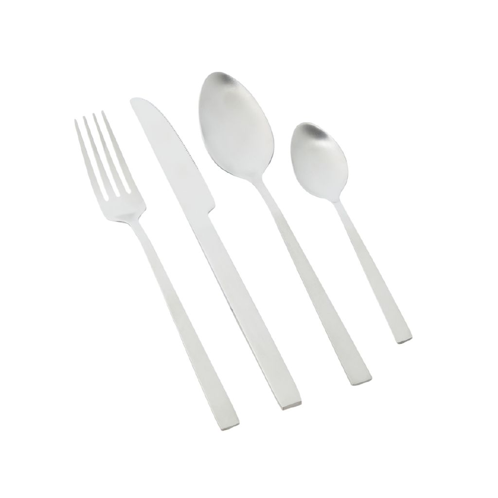 Living & Co Classic Cutlery Set Stainless Steel 24 Piece Stainless ...