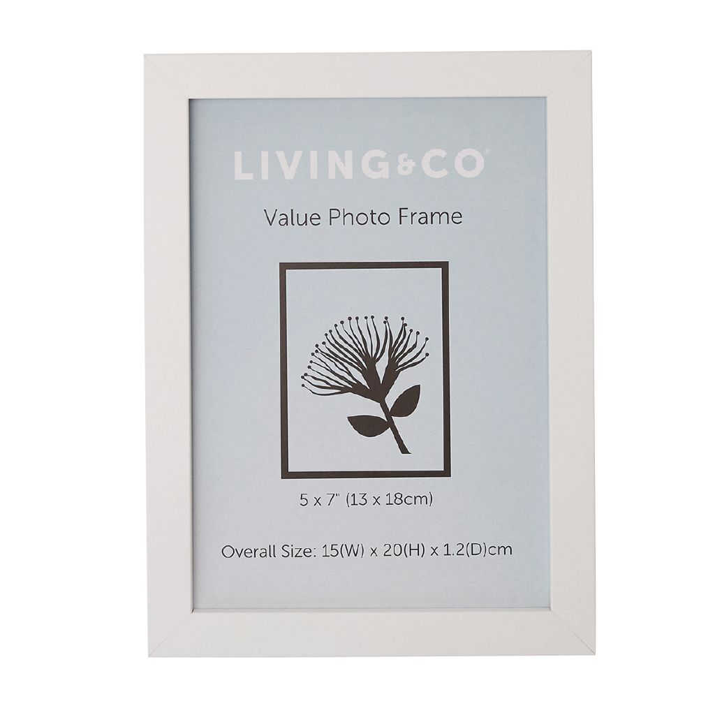 Living & Co Value Photo Frame White | The Warehouse