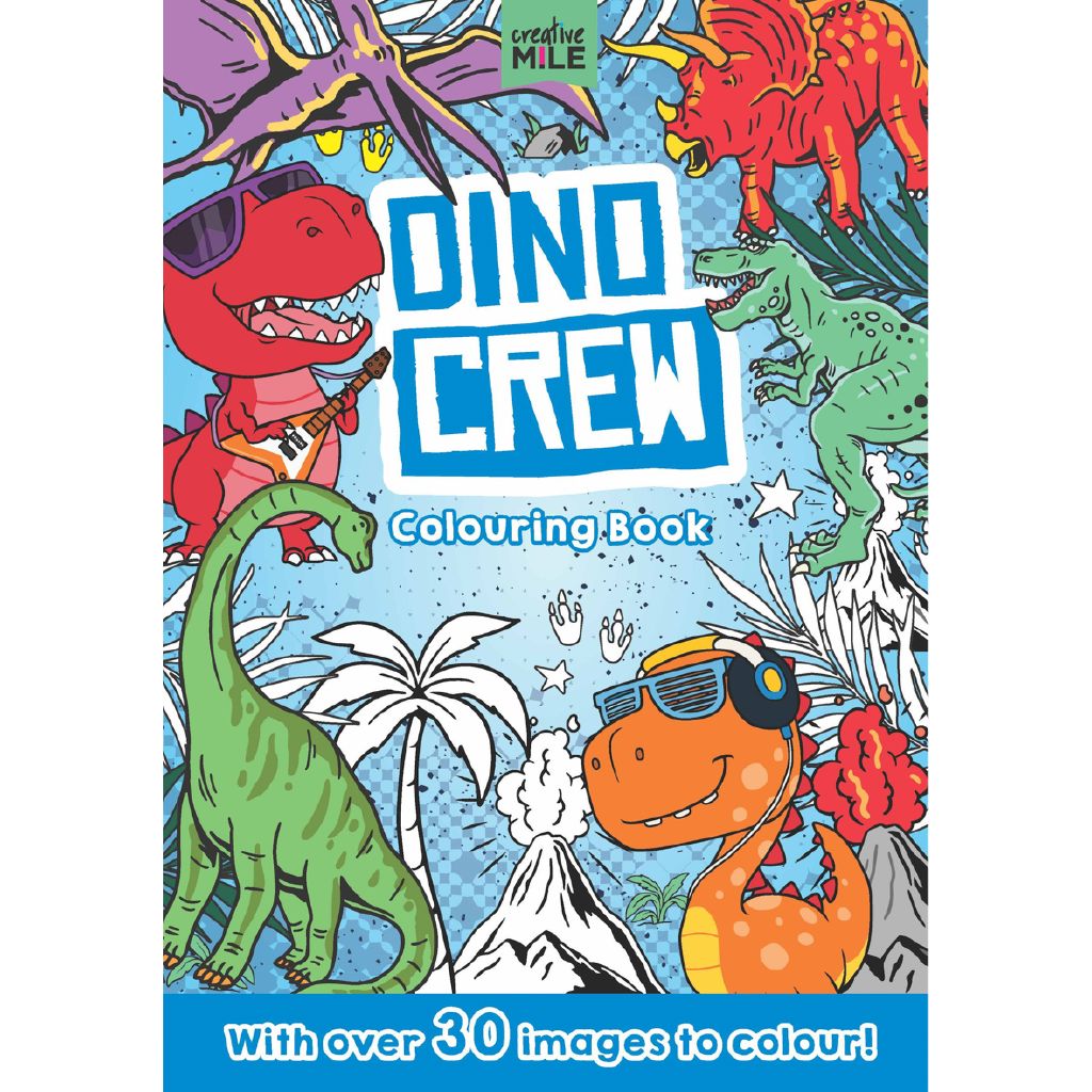 Dino Crew Colouring Book | The Warehouse